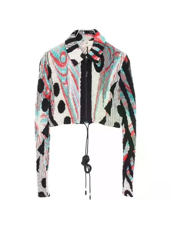 Hermès Twill Zip-up Jacket - Black
