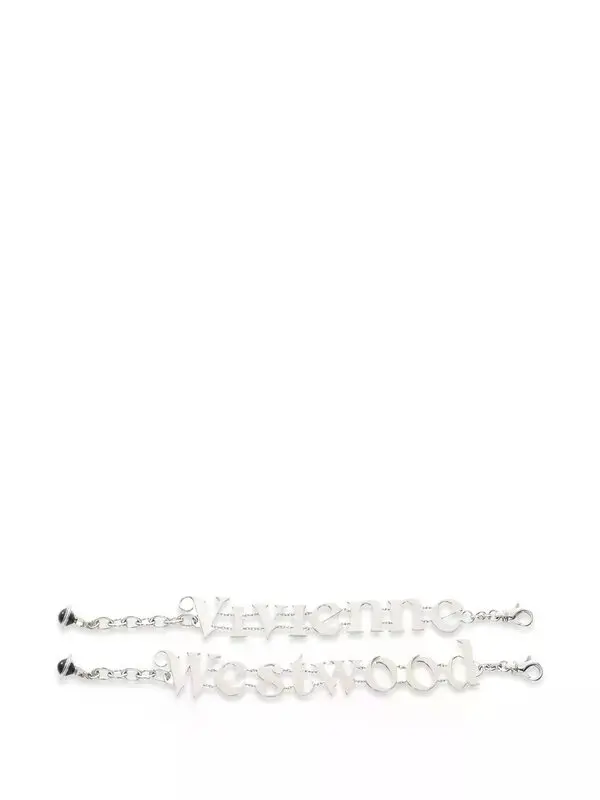 VIVIENNE WESTWOOD 2020s Raimunda Twin Bracelet - Silver