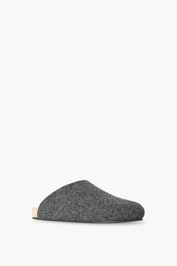 THE ROW Hudson Two Slip-ons - Charcoal