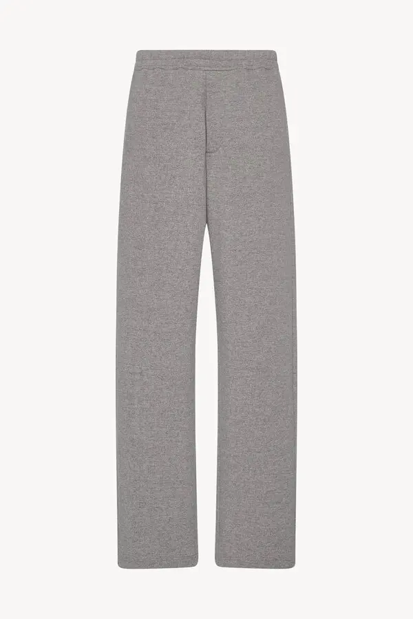 THE ROW Quain Pant - Grey Melange