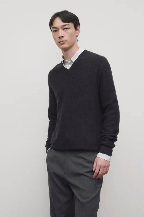THE ROW Jager Top In Cashmere