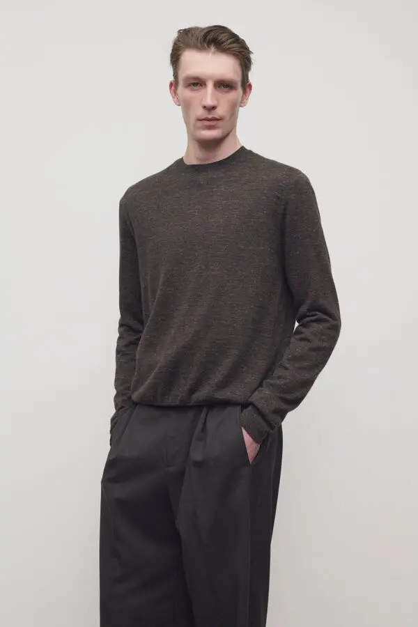 THE ROW Botero Top In Cashmere, Silk, And Linen