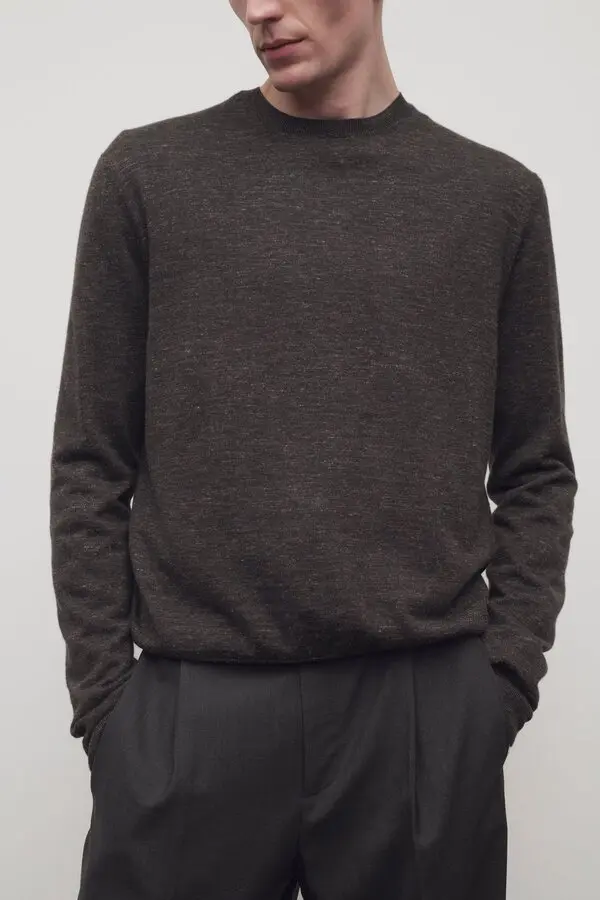 THE ROW Botero Top In Cashmere, Silk, And Linen