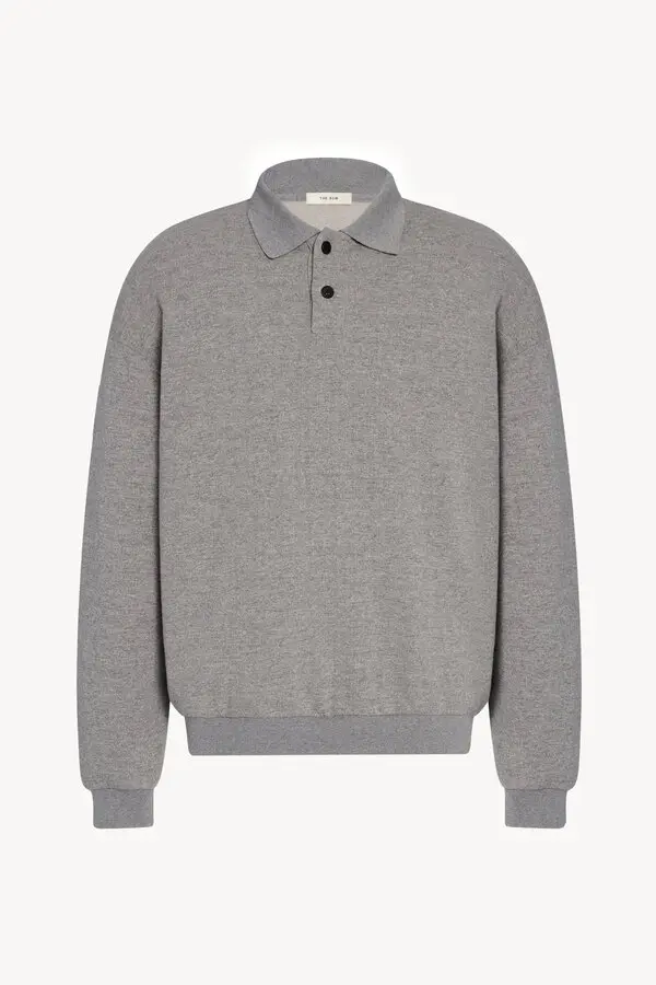 THE ROW Ry Sweatshirt - Grey Melange