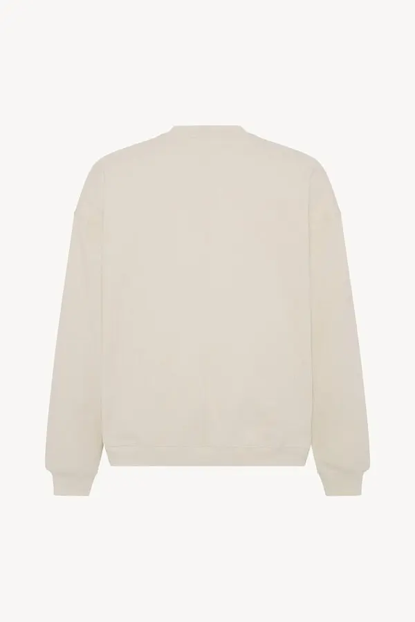 THE ROW Pacey Cotton Sweatshirt