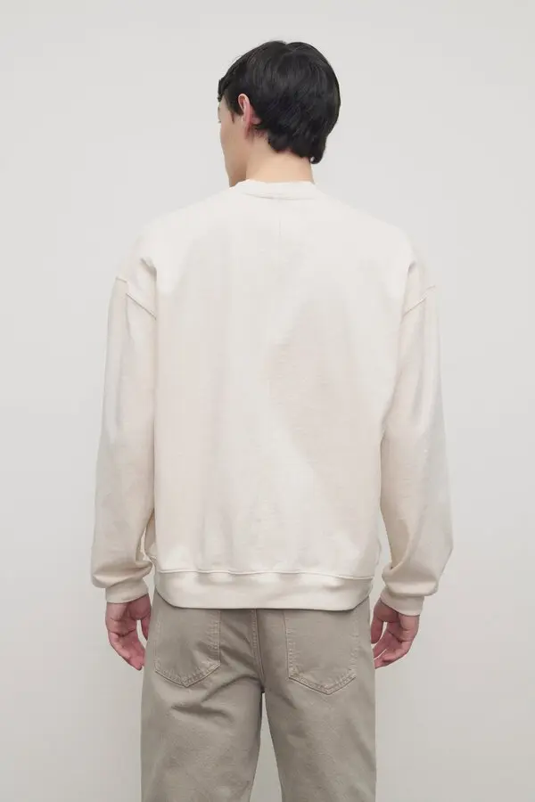 THE ROW Pacey Cotton Sweatshirt
