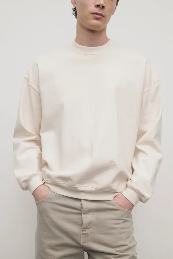 THE ROW Pacey Cotton Sweatshirt