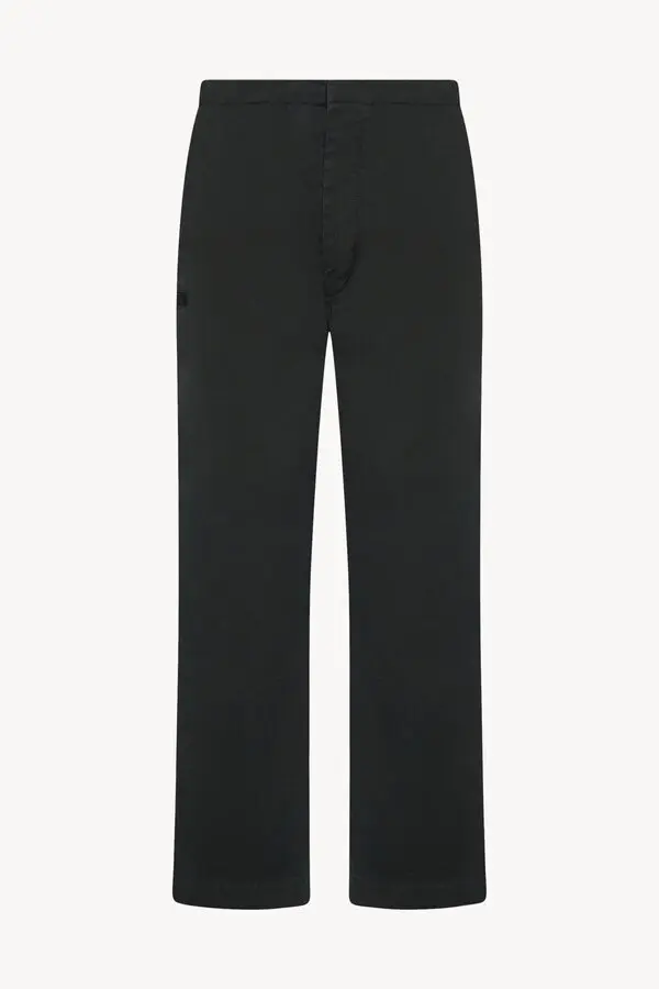 THE ROW Time Pant - Black