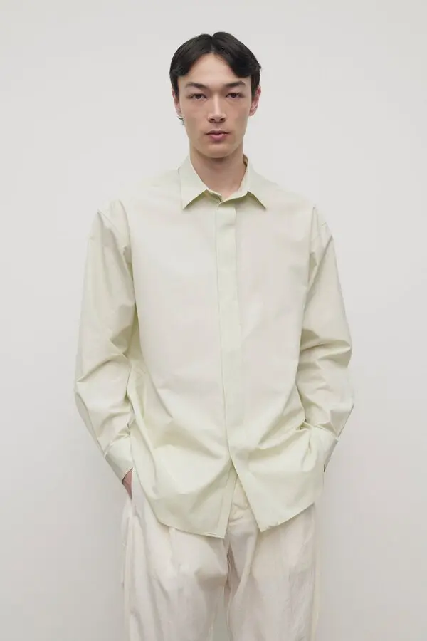THE ROW Nilo Shirt - Ice Mint