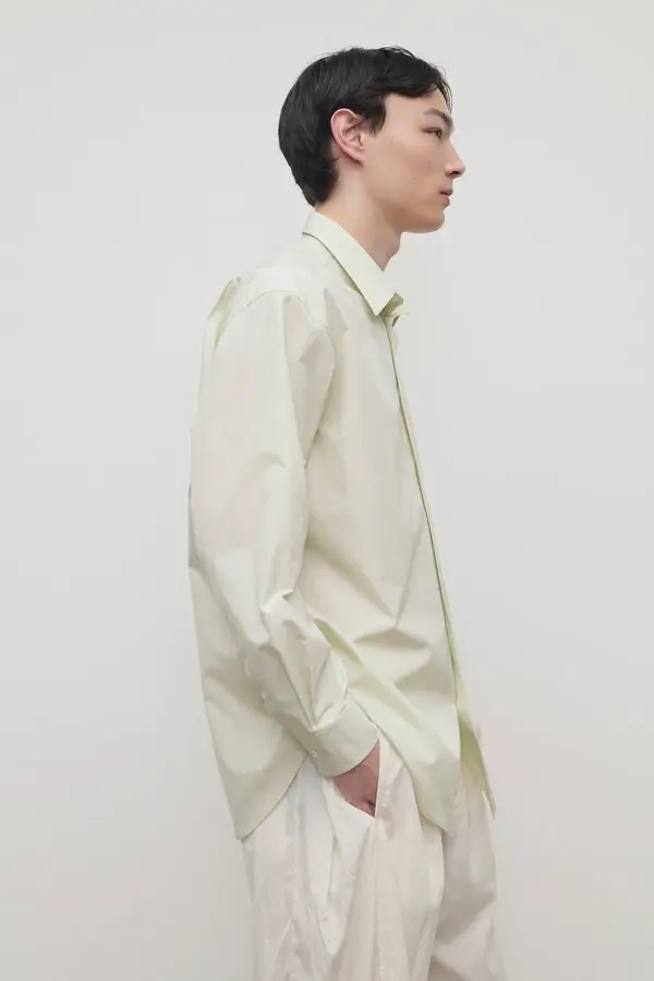 THE ROW Nilo Shirt - Ice Mint