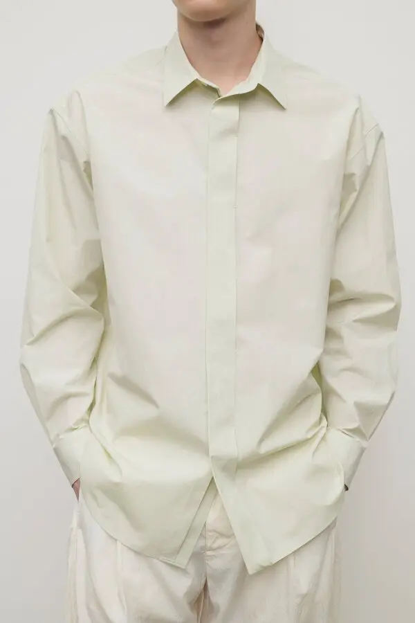 THE ROW Nilo Shirt - Ice Mint
