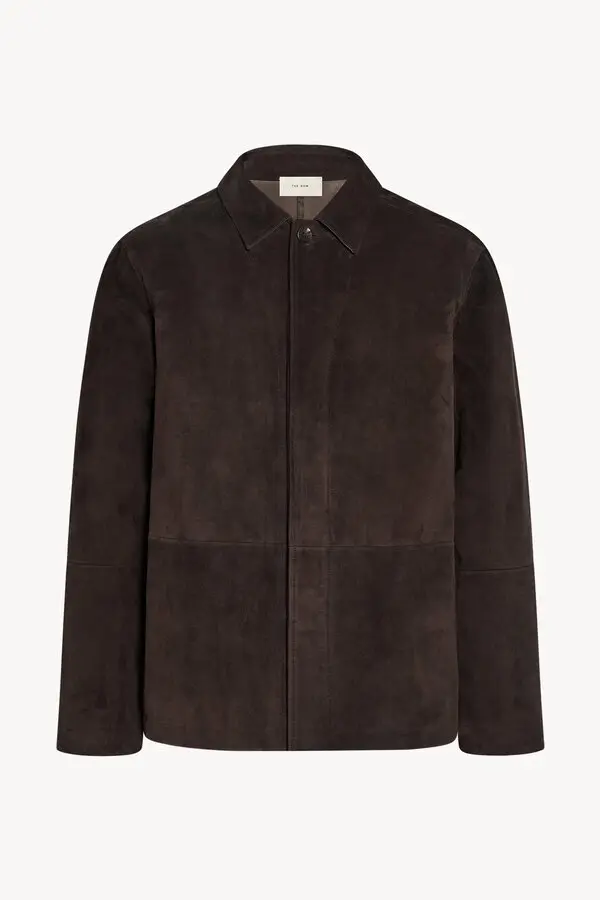 THE ROW Ulrich Jacket - Chestnut Brown