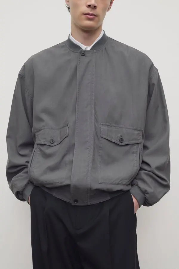 THE ROW Uma Jacket In Silk