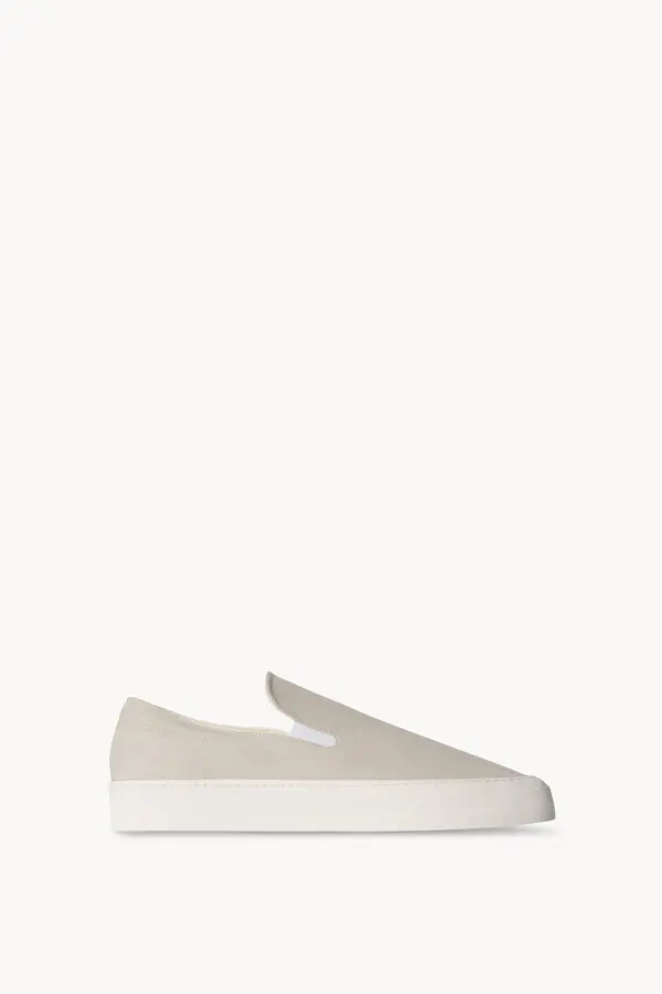 THE ROW Mh Slip On Shoe - Latte / Ivory