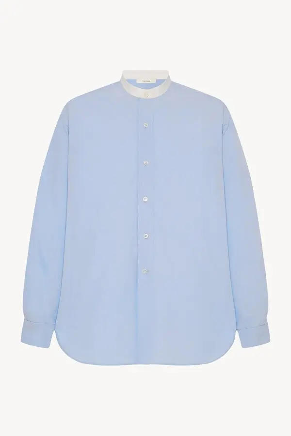 THE ROW Melchior Shirt - Ice Blue