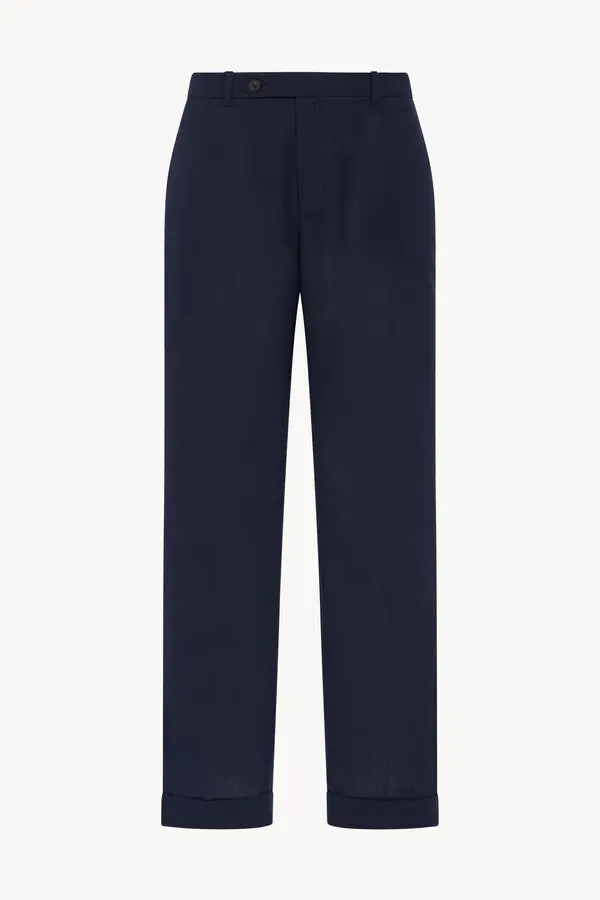 THE ROW Seth Pant - Navy