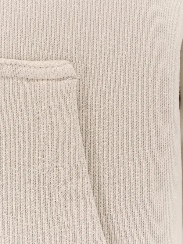 ENTIRE STUDIOS Standard Cotton Hooded Sweatshirt - Beige