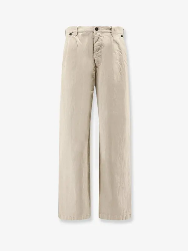 MASSIMO OSTI STUDIO Cotton Nylon Straight Leg Trousers