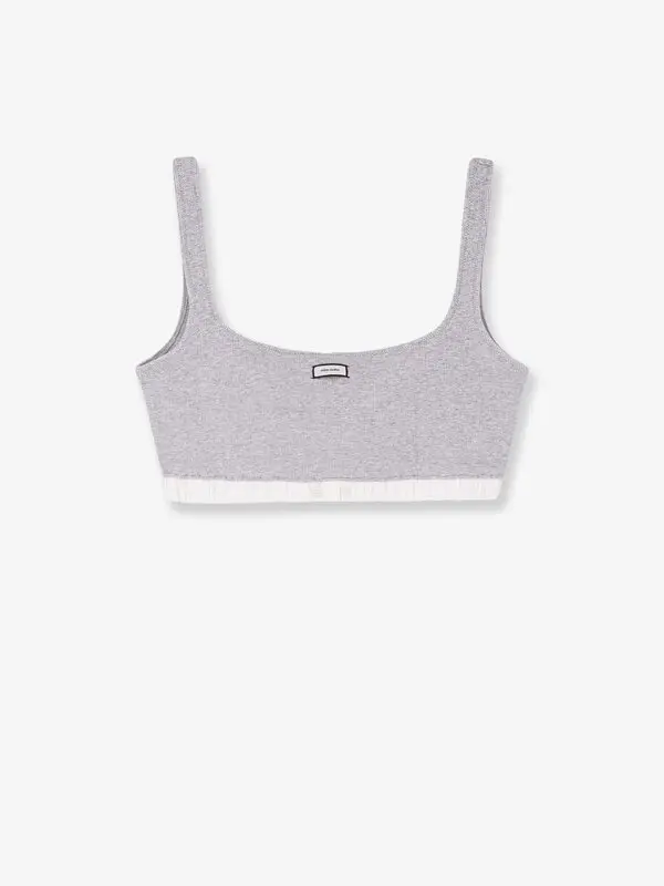 ENTIRE STUDIOS Cotton Blend Crop Top