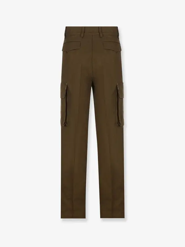 Valentino Garavani Cargo Cotton Trousers