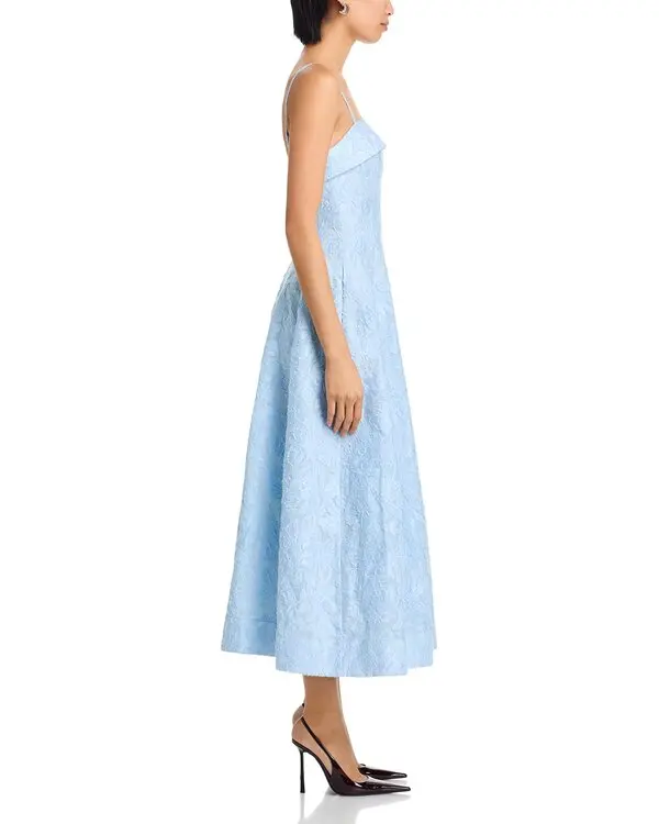 Simkhai Valeria Jacquard Midi Dress