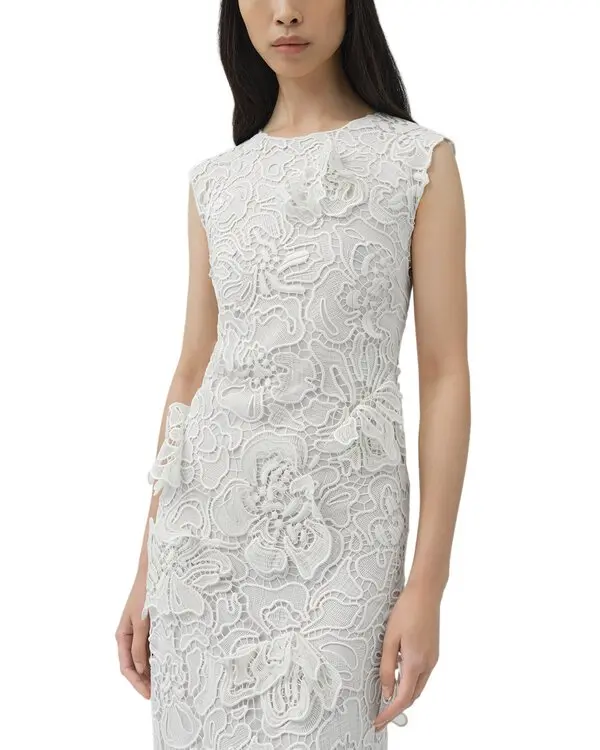 Simkhai Dahlia Lace Dress - White