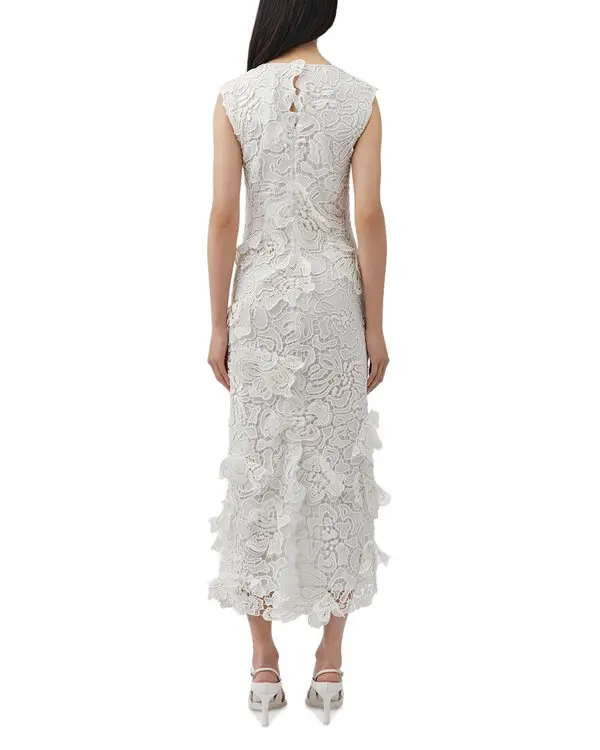 Simkhai Dahlia Lace Dress - White