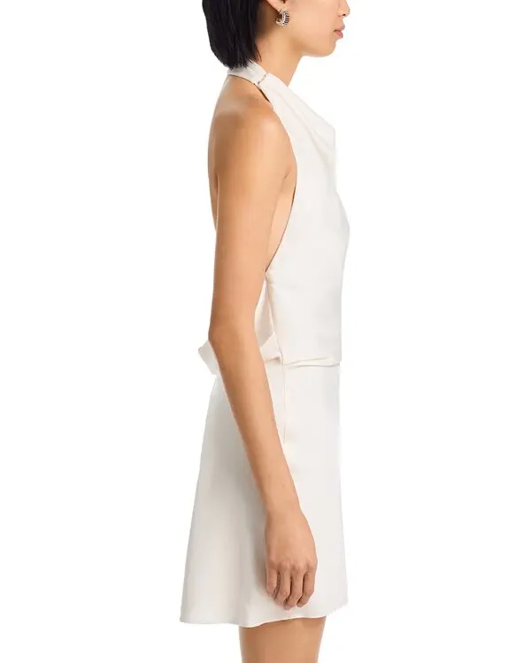 Simkhai Reanna Satin Mini Dress