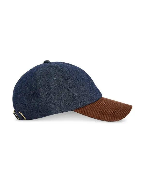 Barbour Mya Denim Baseball Cap
