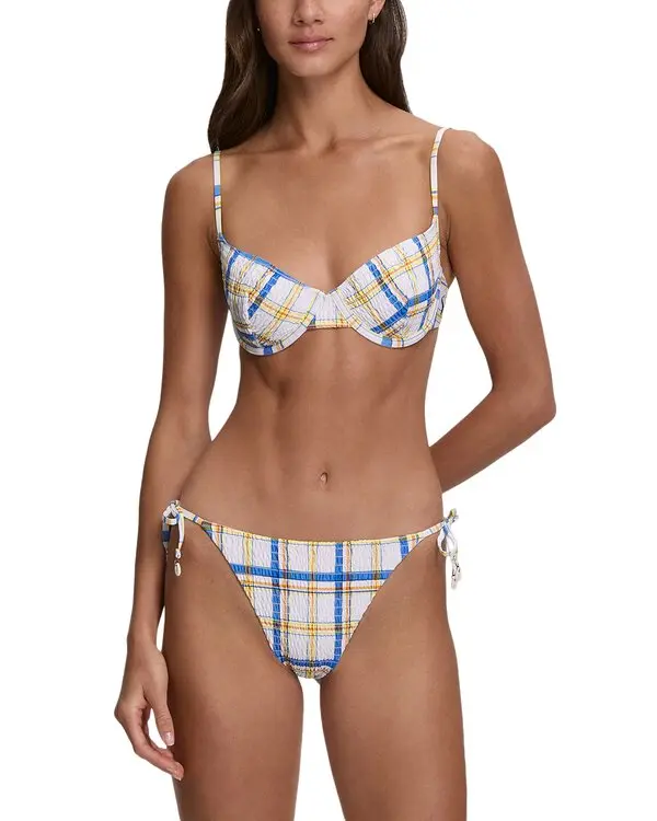 Polo Ralph Lauren Underwire Balconette Bra Bikini Top - Multi