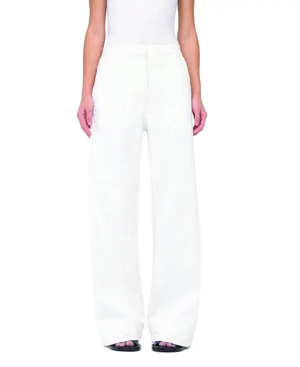 Another Tomorrow Carpenter Denim Pant - Off White