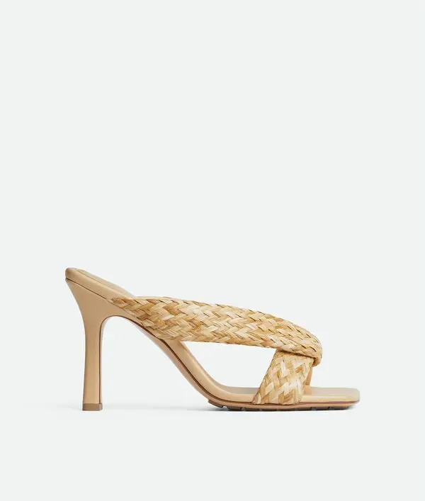 BOTTEGA  VENETA Riva Raffia Mule