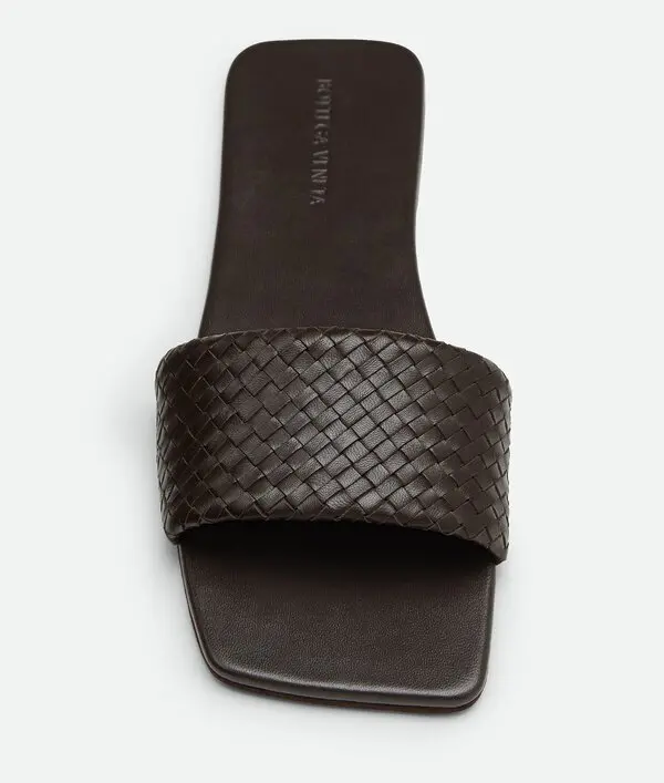 Bottega Veneta Palazzo Travel Flat Mule - Fondant