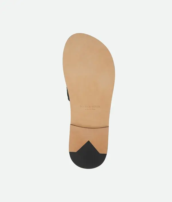 Bottega Veneta Elio Mule - Dark Green