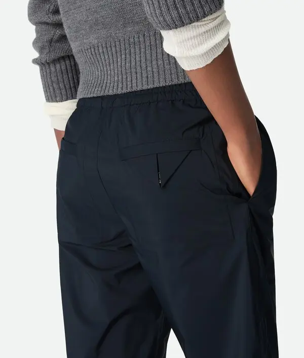 Bottega Veneta Nylon Tapered Leg Pants