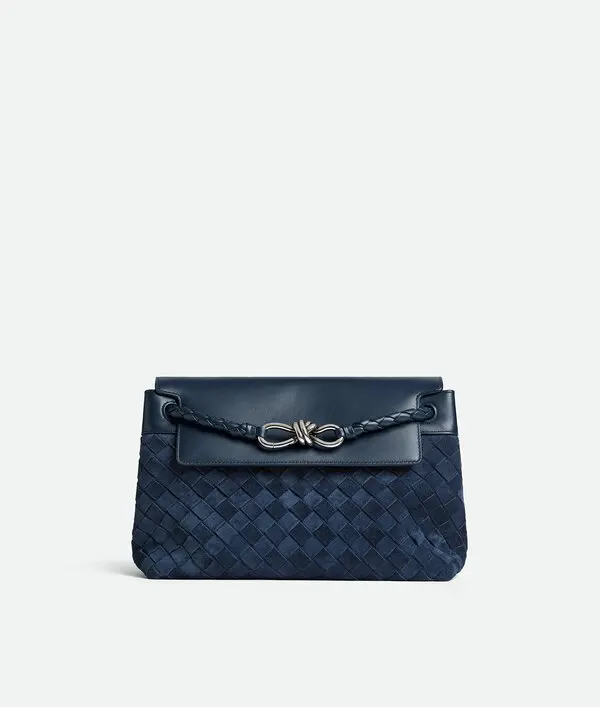 Bottega Veneta Small Andiamo Messenger - Neptune