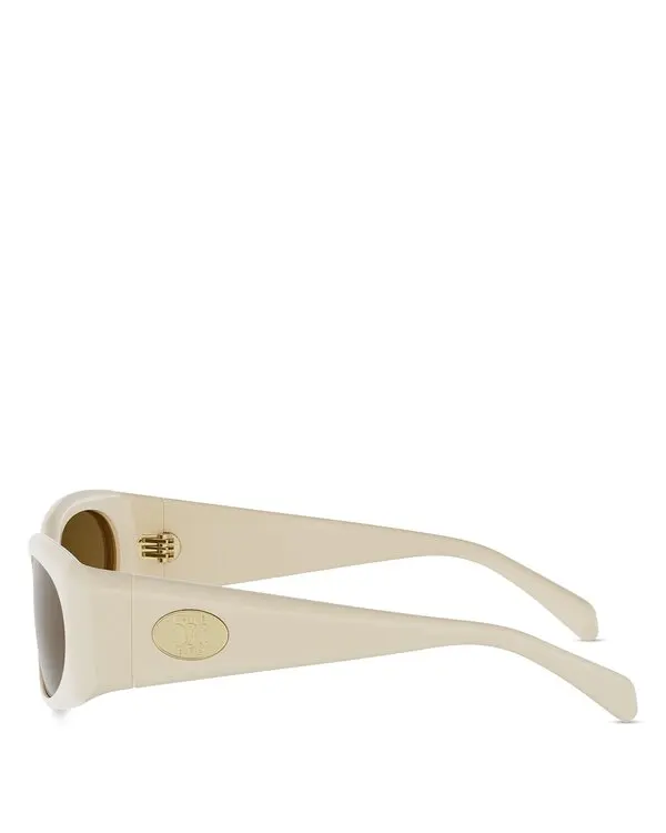 Celine Geometric Sunglasses, 57mm