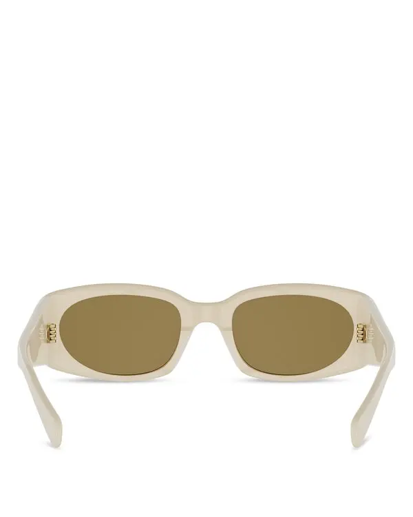 Celine Geometric Sunglasses, 57mm