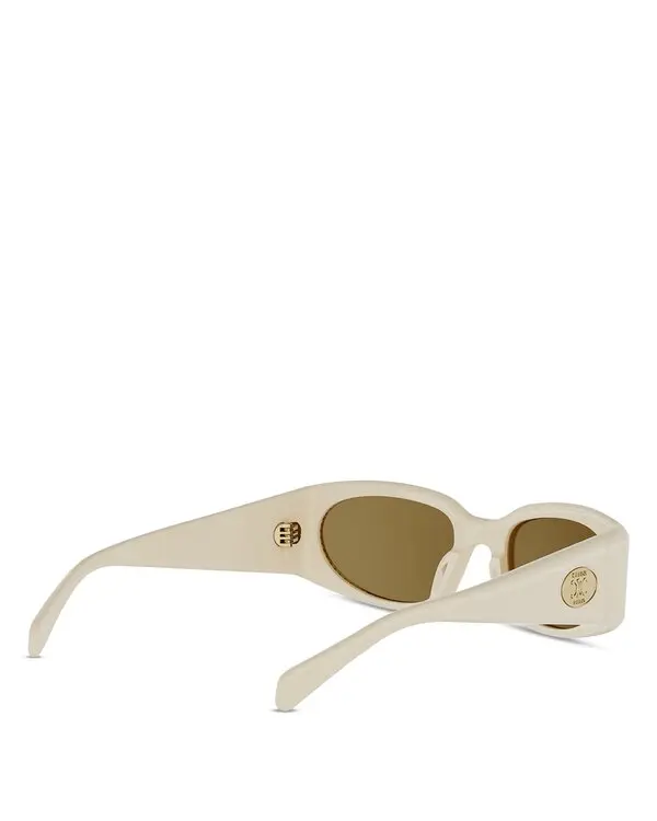 Celine Geometric Sunglasses, 57mm