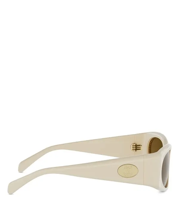 Celine Geometric Sunglasses, 57mm