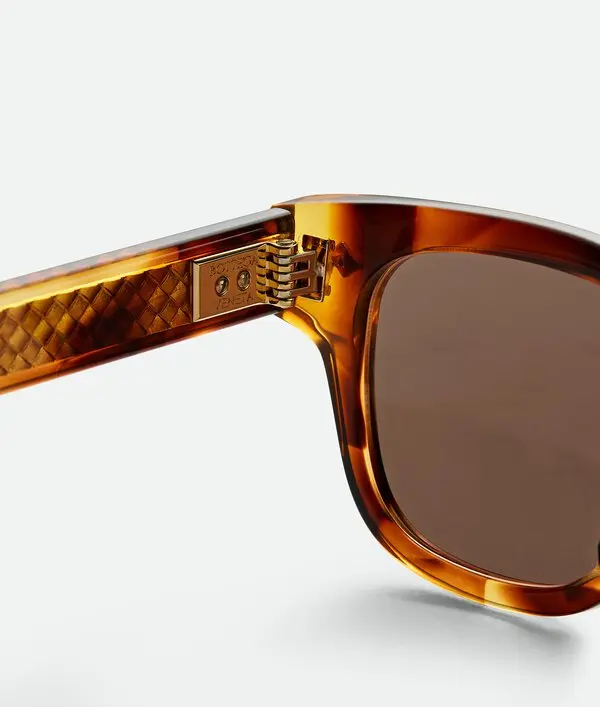 Bottega Veneta Intrecciato Panthos Sunglasses