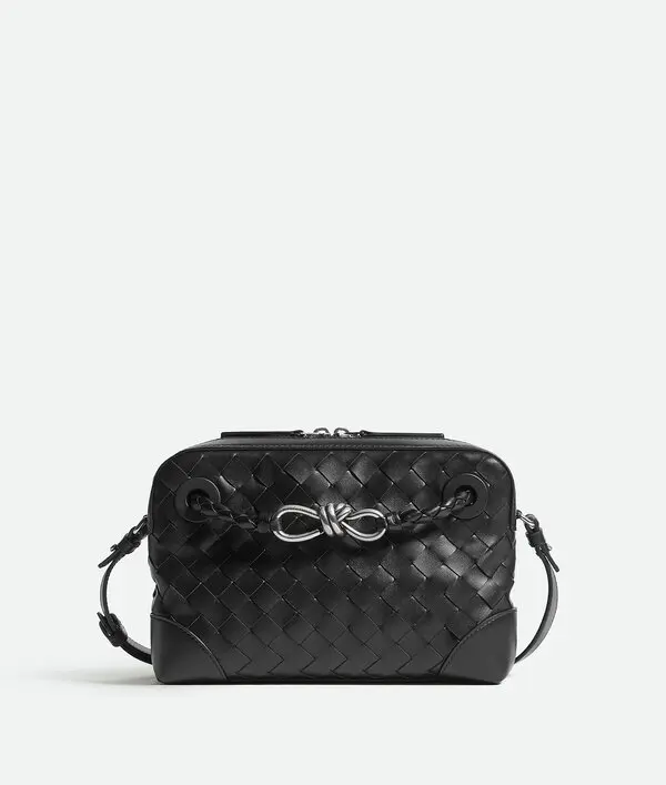 BOTTEGA  VENETA Andiamo Zipped Messenger - Black