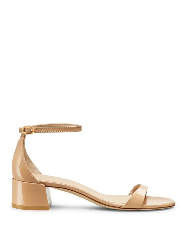 STUART WEITZMAN Nudist Block Heel Sandals