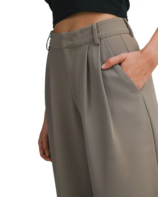 LUVEE Pleated Dress Pants