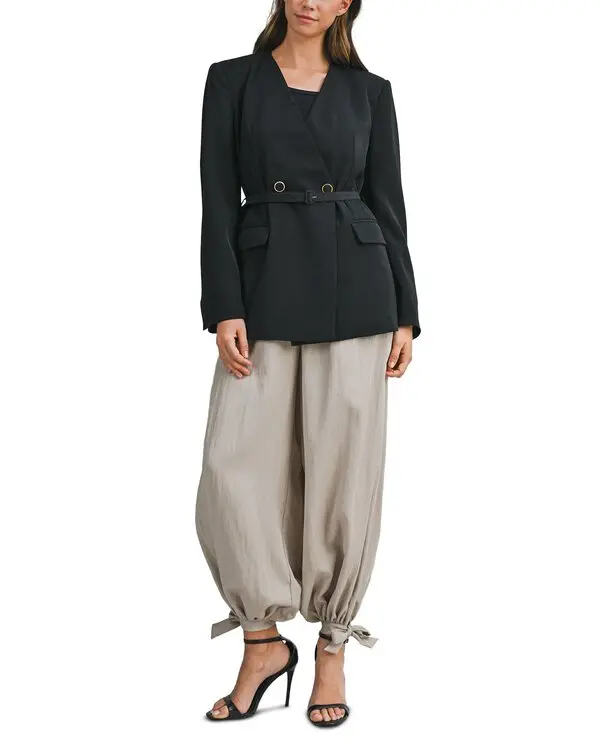 LUVEE Belted Blazer