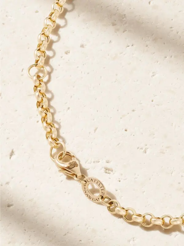 L’ATELIER NAWBAR Warrior Princess Small Diamond Necklace
