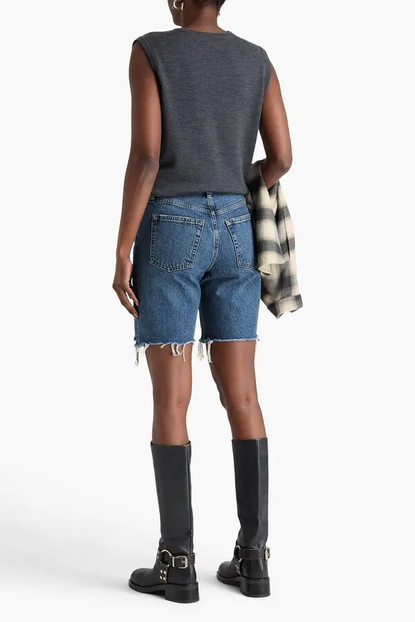 FRAME The Leisure Denim Shorts