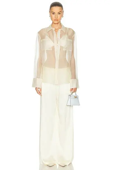 SEROYA Estella Silk Shirt