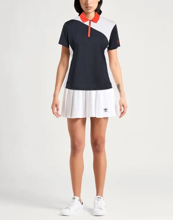 EA7 Polo Shirt With Half-zip Neckline
