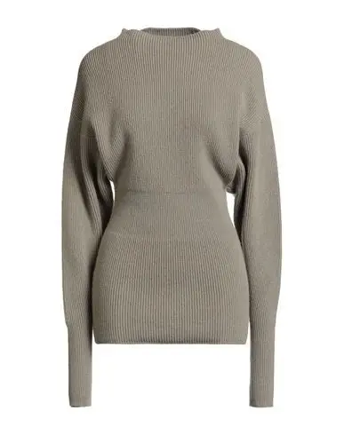 Rick Owens Sweater In Virgin Wool - Khaki